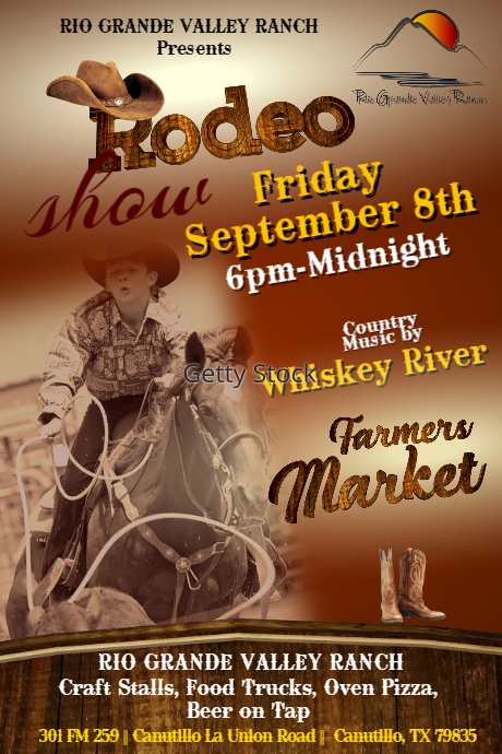 Rodeo Show Poster | PosterMyWall