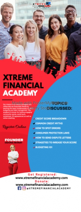 Copy of Copy of Scholarship Program Rollup Banner | PosterMyWall