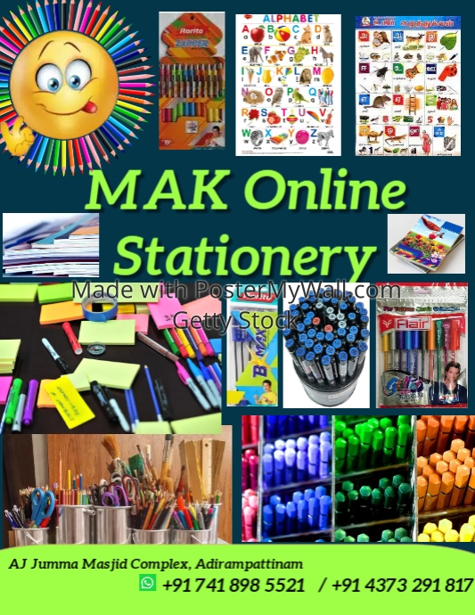 Stationary shop, stationary | PosterMyWall