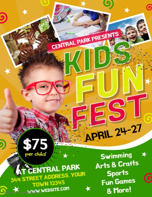 KIDS FLYER | PosterMyWall