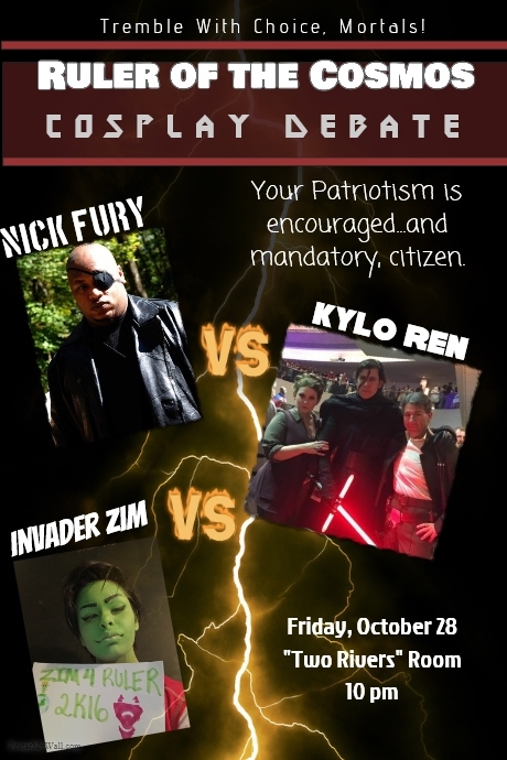 Copy of Ruler of the Cosmos Poster | PosterMyWall