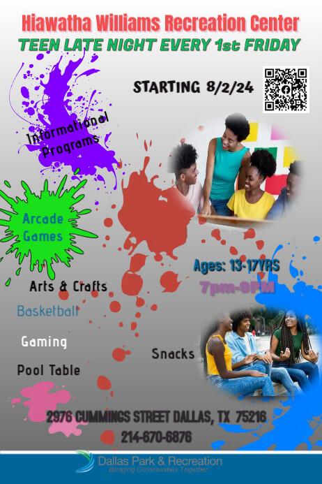 Teen Night | PosterMyWall