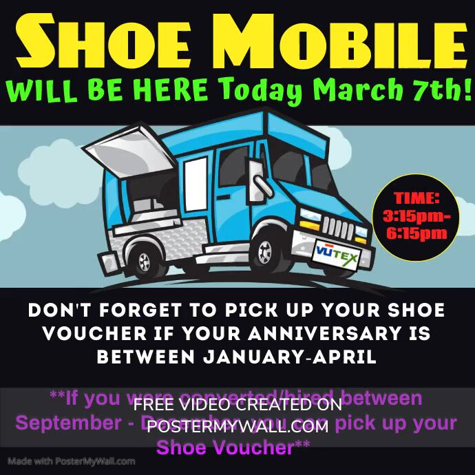 Shoe Mobile | PosterMyWall