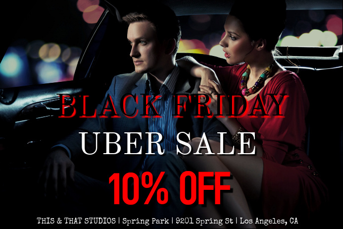 Copy of UBER Sale | PosterMyWall