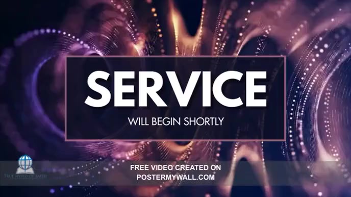 WILL BEGIN SHORTLY ADVISORY | PosterMyWall