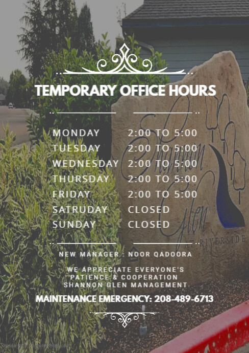 Retail Store Opening Timings Sign | PosterMyWall
