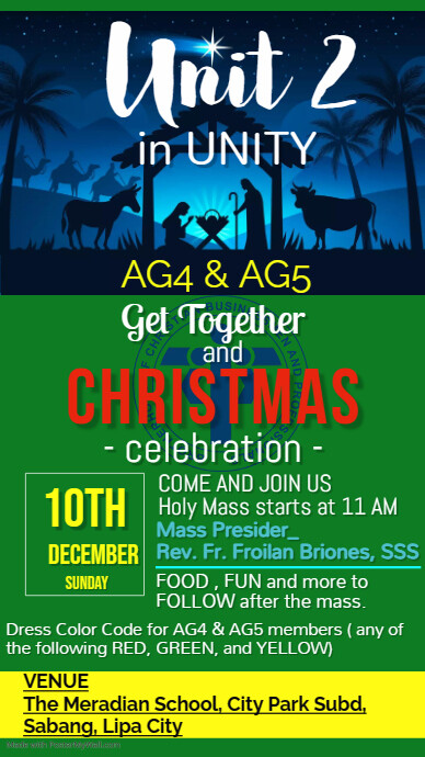 Christmas nativity,merry christmas,event | PosterMyWall