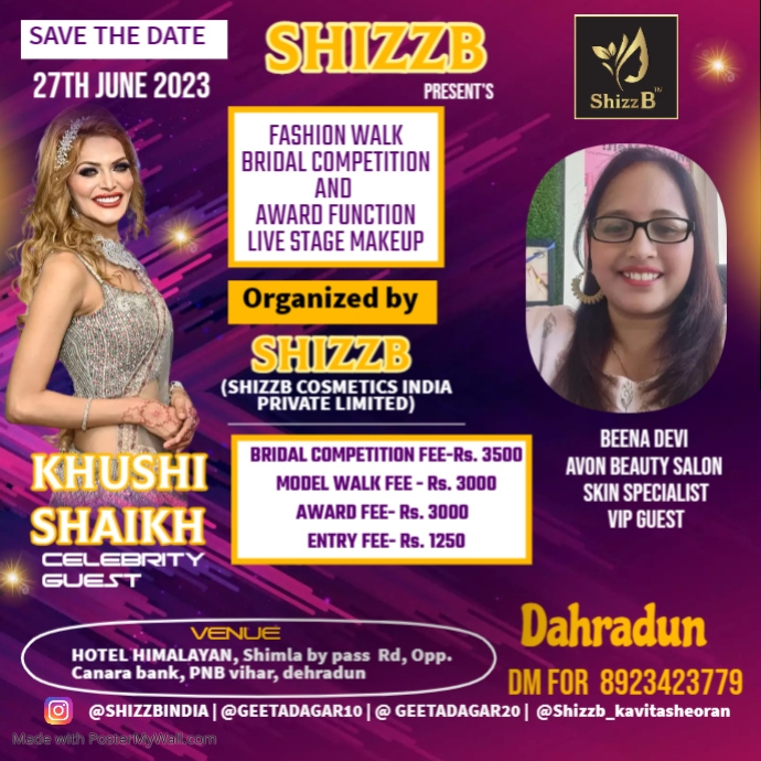 Copy of BEENA DEVI | PosterMyWall