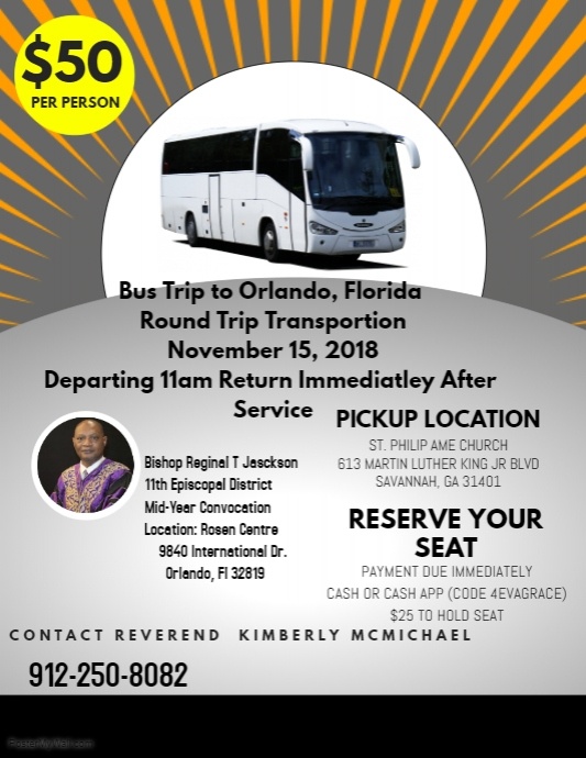 Copy of Bus Trip Flyer | PosterMyWall