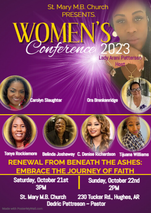 WOMENS CONFERENCE | PosterMyWall