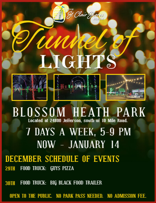 Tunnel of Lights | PosterMyWall