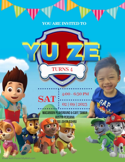 Paw Patrol | PosterMyWall