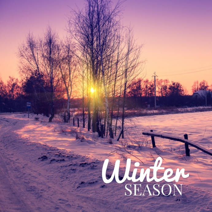 68 Winter Template | PosterMyWall