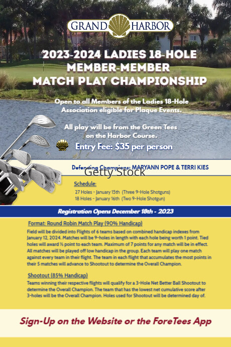 Copy of POSTER Ladies M/M Match Play (1) | PosterMyWall