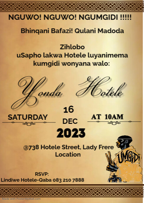 MGIDI INVITE | PosterMyWall