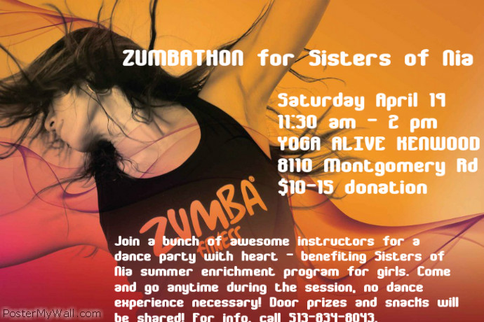 Zumbathon Poster | PosterMyWall