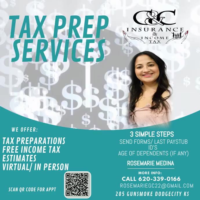 Tax prep service video template (1) | PosterMyWall