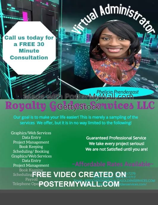 Copy of Personal concierge services flyer template | PosterMyWall