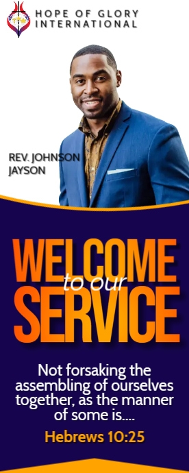 Copy of Welcome banner | PosterMyWall