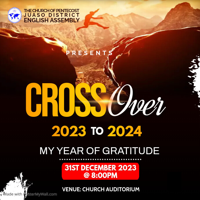crossover service flyer | PosterMyWall