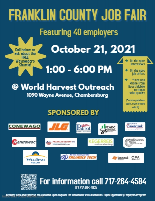 Copy of Copy of County Job Fair Employee Draft | PosterMyWall