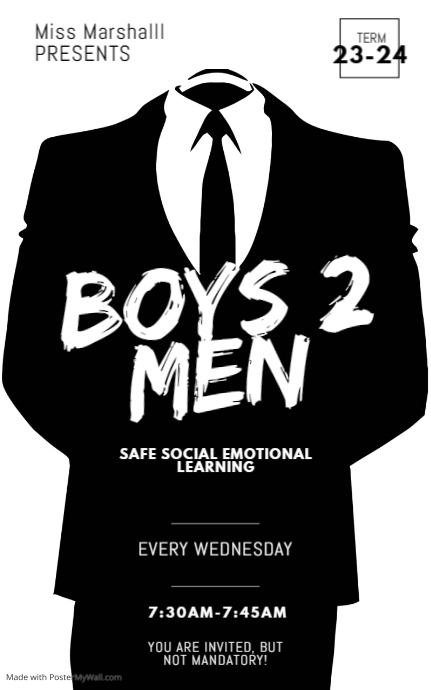 Copy of Men's Day Flyer Design Template | PosterMyWall