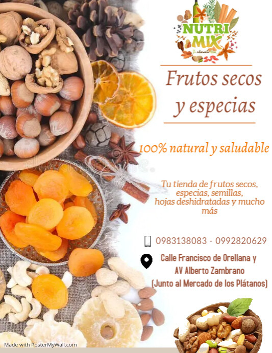 dry fruits and nuts flyer | PosterMyWall