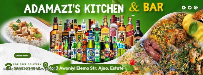 Healthy Fresh Food Menu | PosterMyWall