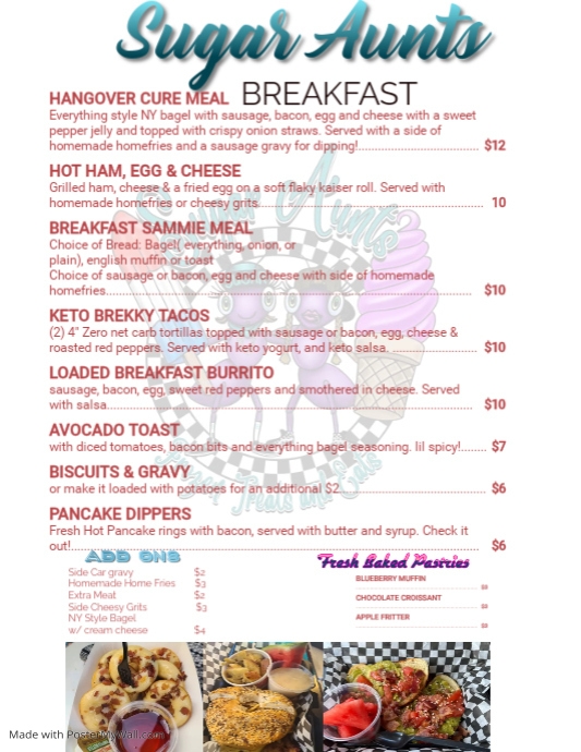 Black and Yellow Bistro Menu Design | PosterMyWall