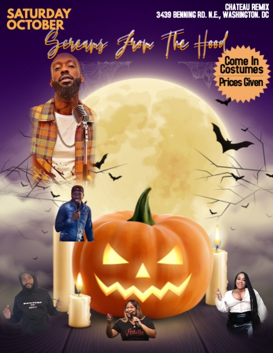 Copy of Halloween flyers, trick or treat, Boo bash | PosterMyWall