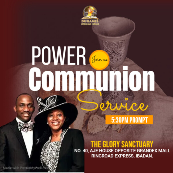 church communion | PosterMyWall