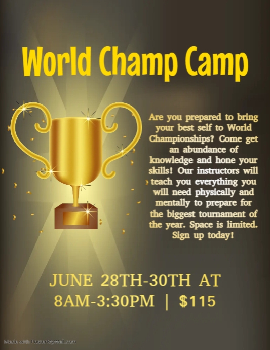 Winner Flyers | PosterMyWall