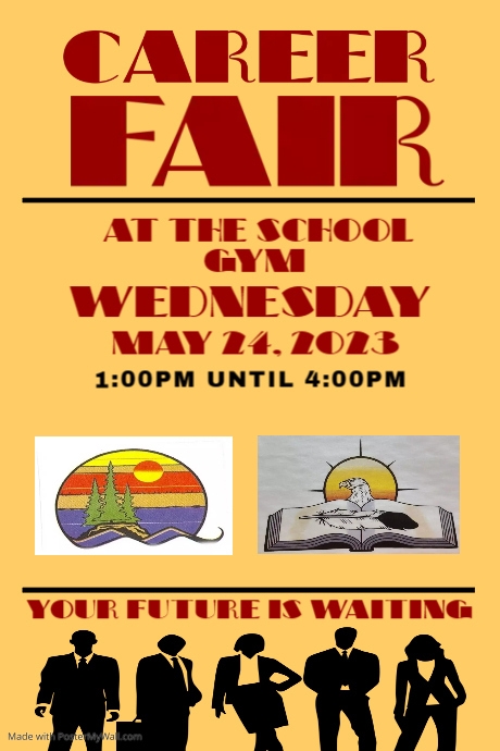 Career Fair Red | PosterMyWall