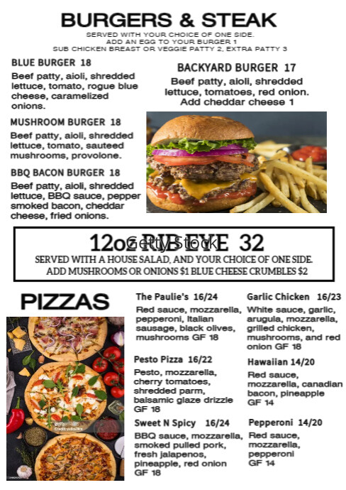 FOOD MENU A1 TEMPLATE.C | PosterMyWall