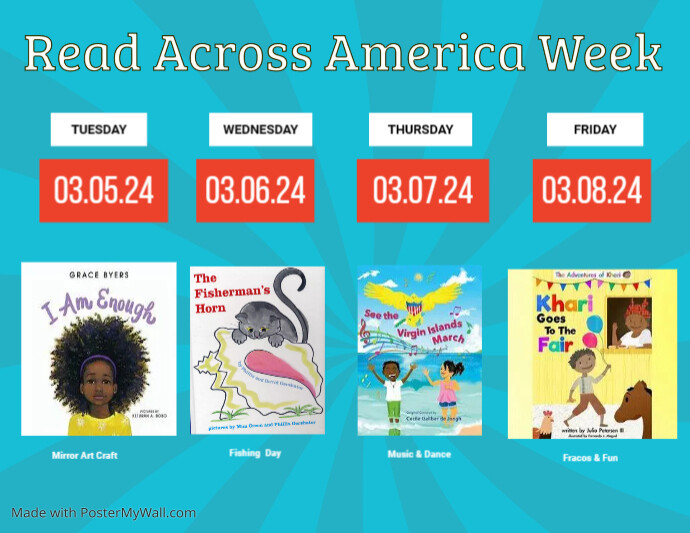 Copy of Read Across America Spirit Week Flyer | PosterMyWall