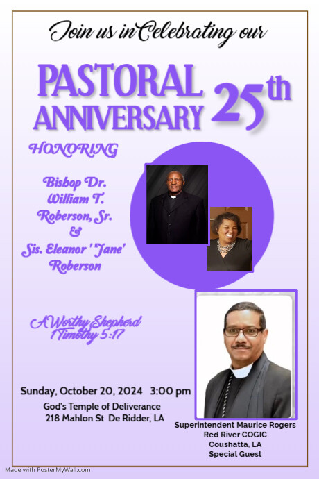 Pastor's Appreciation | PosterMyWall