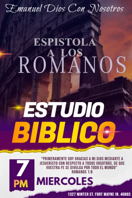 bible study flyer | PosterMyWall
