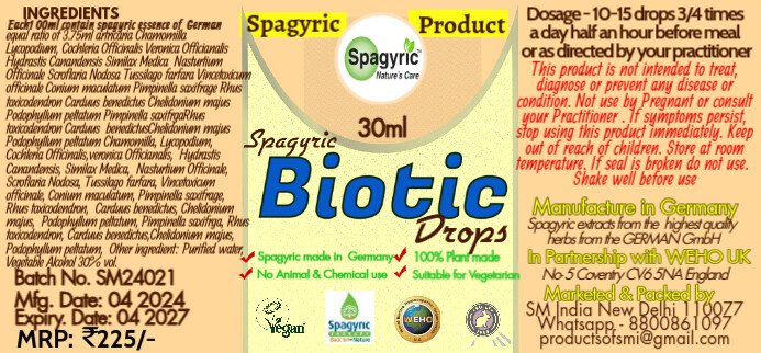 Copy of biotic | PosterMyWall