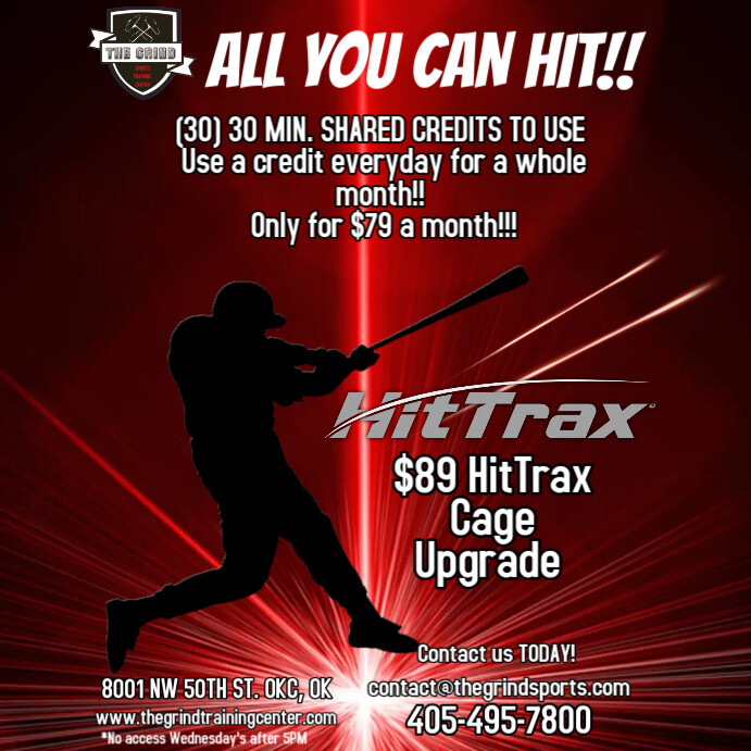 Hittrax 10 credit special | PosterMyWall