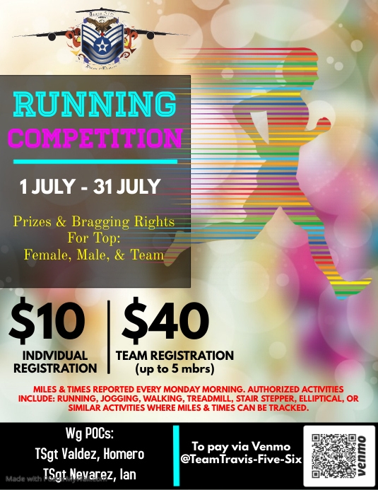 Running Competition | PosterMyWall