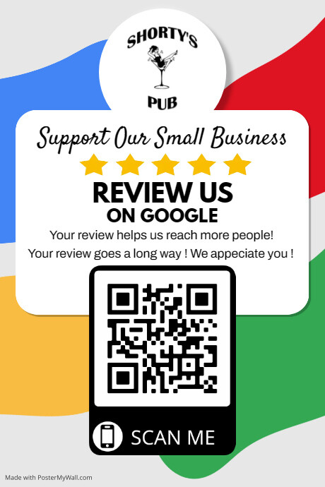 Google Review Us Post Template | PosterMyWall