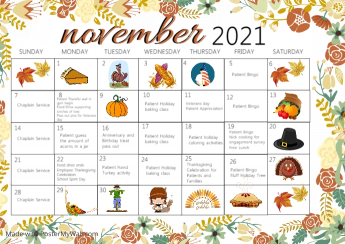 Copy of Copy of Calendar monthly planning Template | PosterMyWall