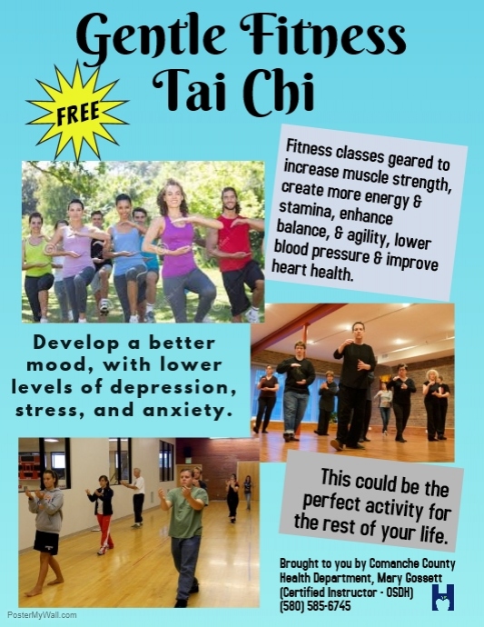 Tai Chi for all ages | PosterMyWall