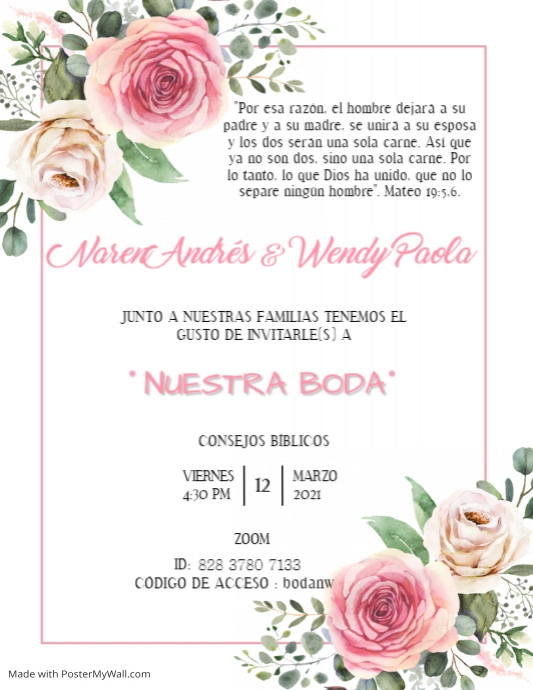 Copy of Invitación | PosterMyWall