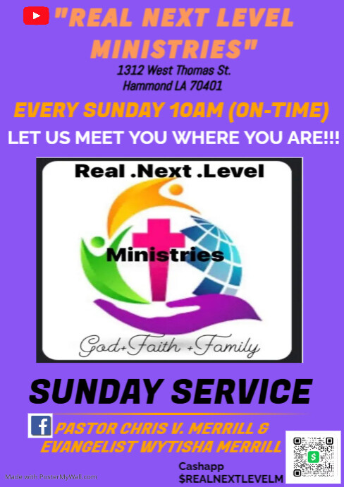 CHURCH POSTER | PosterMyWall