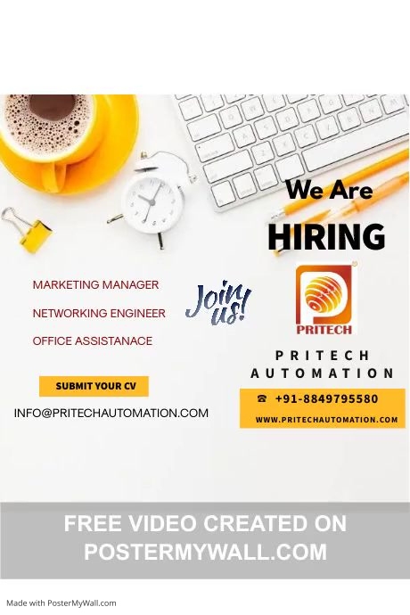 job opening advert | PosterMyWall