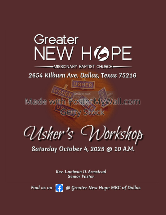 Copy of Copy of Usher's and Hostess Anniversary | PosterMyWall