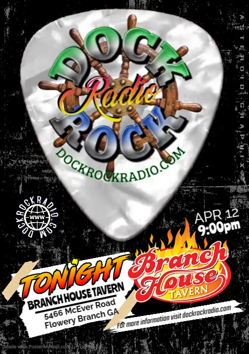 Rock Night Flyer | PosterMyWall