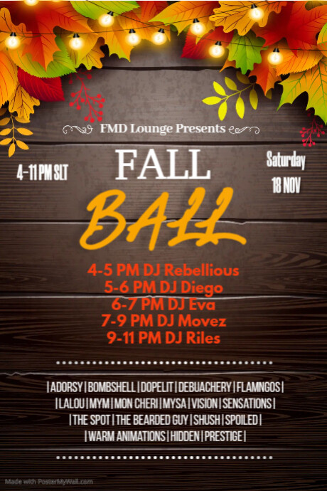 fall fest | PosterMyWall