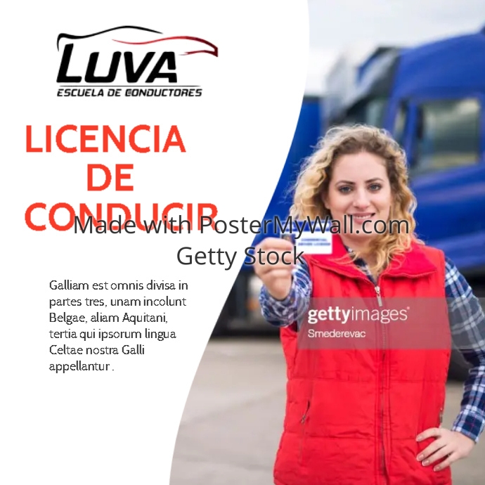 cdl classes truck's driving license classes | PosterMyWall